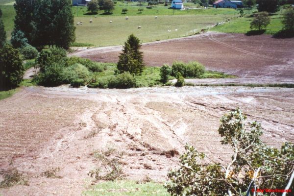 Ruissellement-ravinement (coulées de boue)